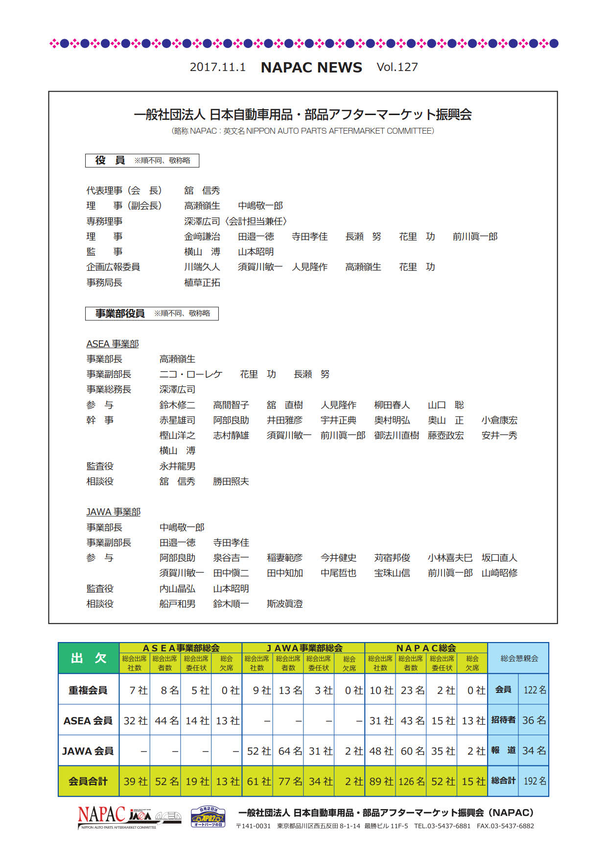 NAPAC BLOG » Blog Archive » 【NAPAC NEWS】一般社団法人NAPACを設立
